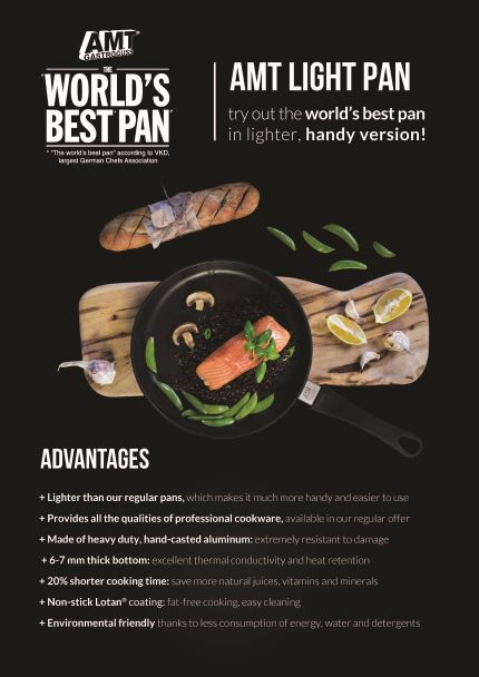 AMT Light Pan 24 x 5cm (induction) SPECIAL OFFER